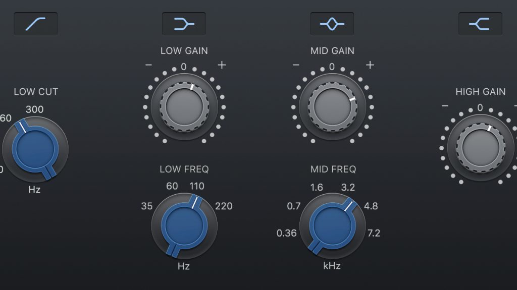 Logic ProのVintage Console EQの音のかかり方を検証してみた | Mitchie Mのブログ