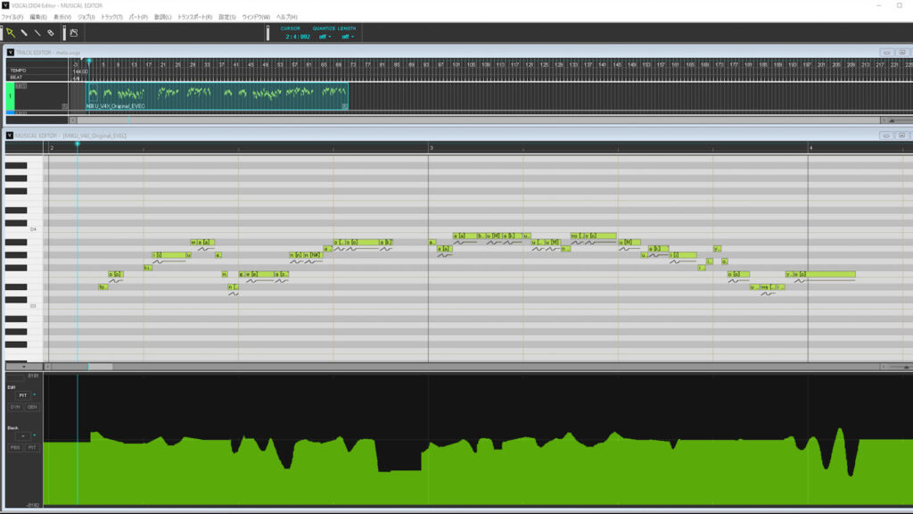 VOCALOID Editorの作業スピードを上げるショートカットキー その① | Mitchie Mのブログ