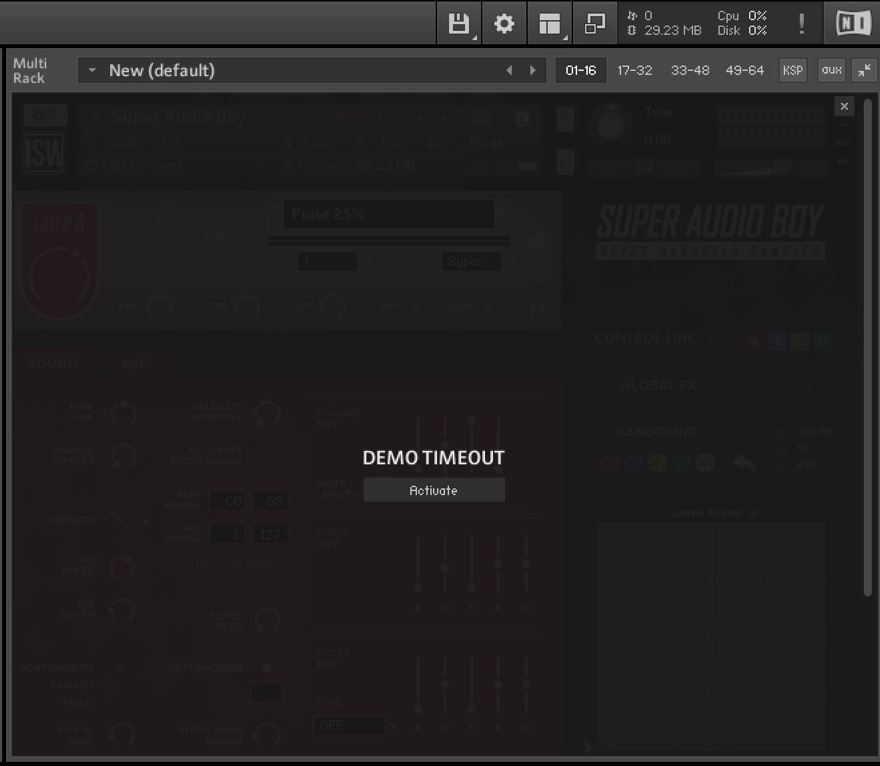 KONTAKTのLicence TypeがDemoになってしまった時の対処法 | Mitchie Mのブログ